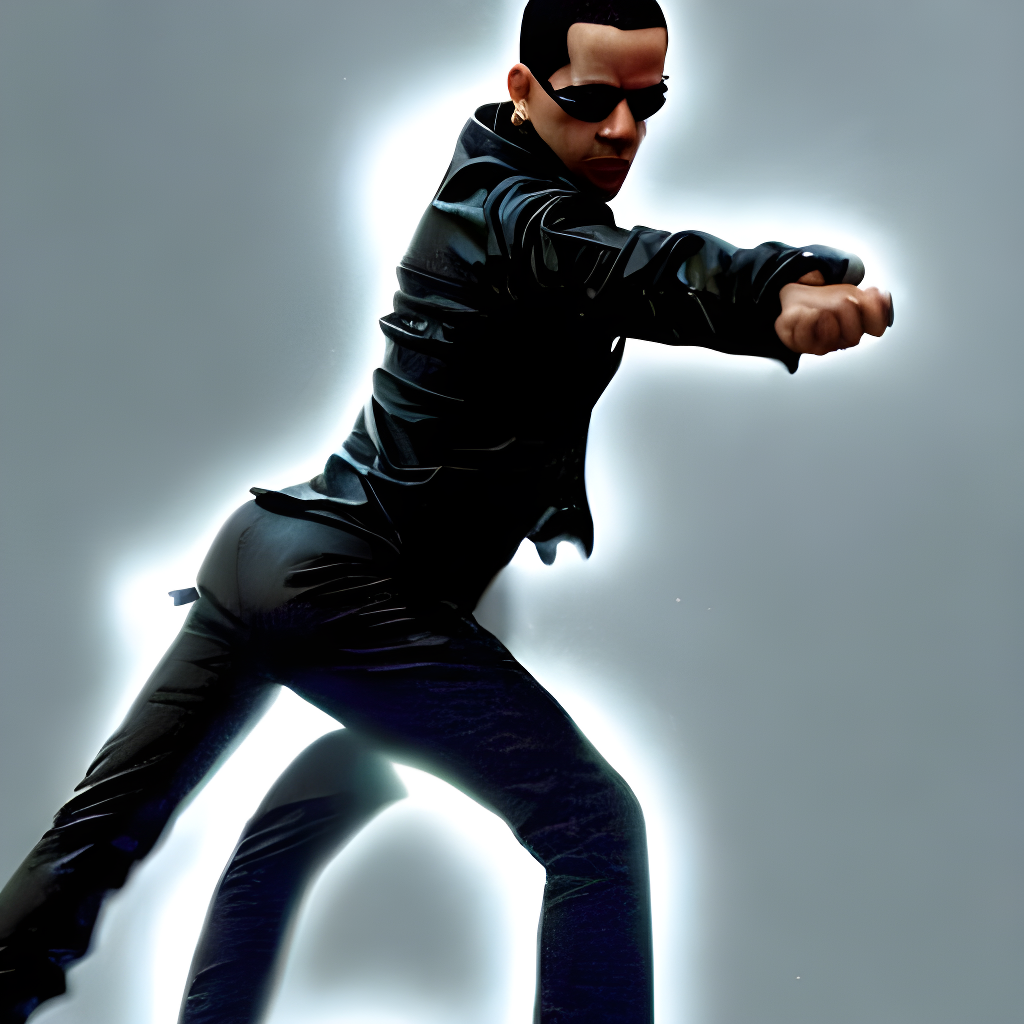 Drake in the Matrix created by AI | ktt2