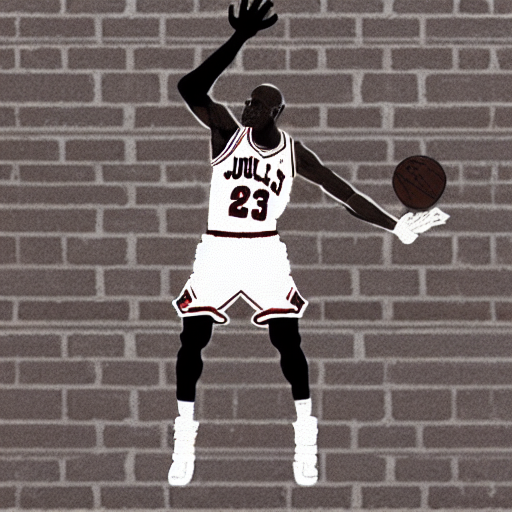 Stable Diffusion prompt: michael jordan jump large pixel - PromptHero