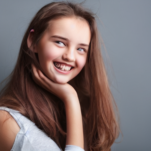 Stable Diffusion prompt: A girl showing breasts while - PromptHero