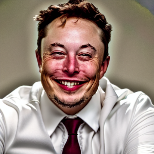 Stable Diffusion prompt: Portrait od Elon Musk smiling - PromptHero
