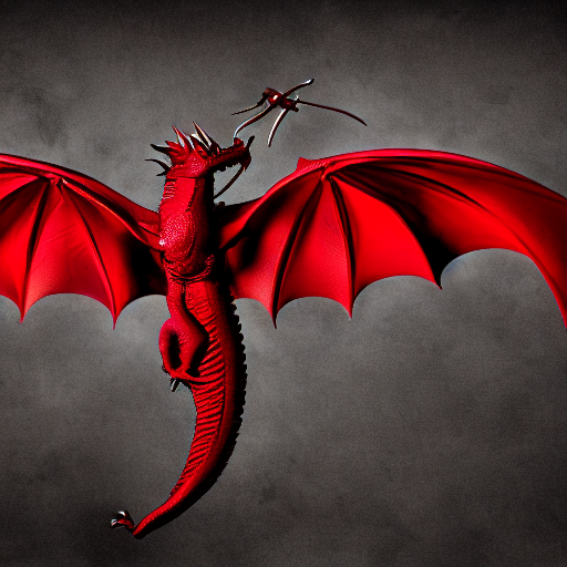 Stable Diffusion prompt: Red dragon, high resolution, - PromptHero