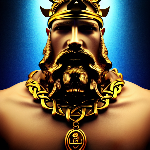 Stable Diffusion prompt: god man greek mythology viking , - PromptHero