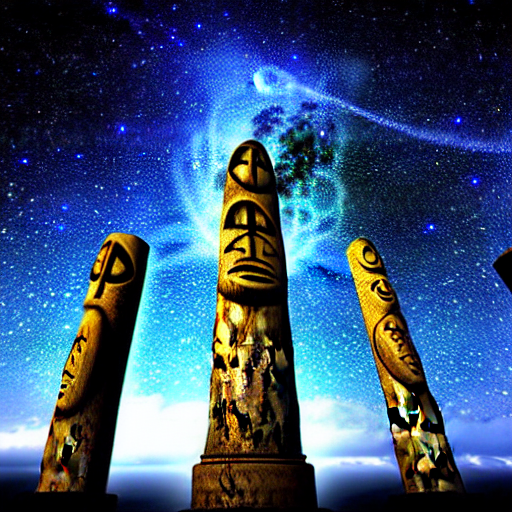 Stable Diffusion prompt: night scene looking into the - PromptHero