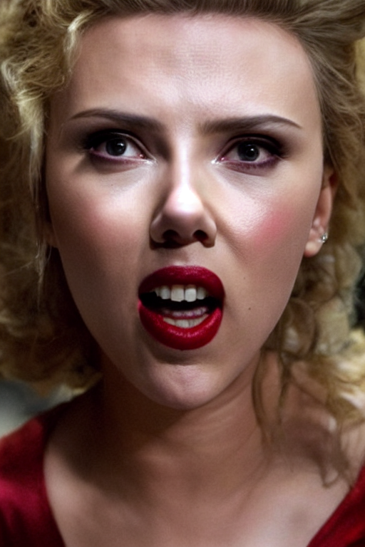 Stable Diffusion prompt: Scarlett Johansson as a vampire - PromptHero