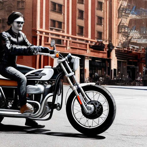 Openjourney prompt: racer on Harley-Davidson XR750 :: - PromptHero