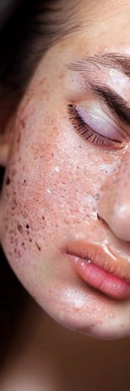 Stable Diffusion prompt: A close-up of a woman's face - PromptHero