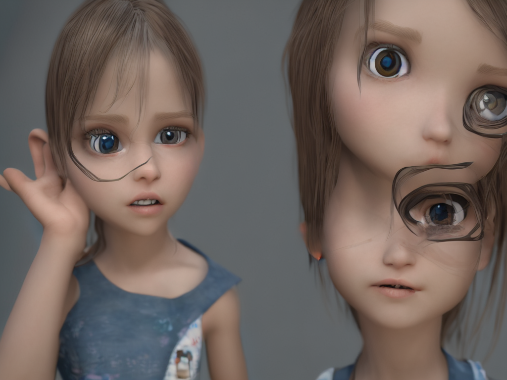 Stable Diffusion prompt: Pixar style little girl, unreal - PromptHero