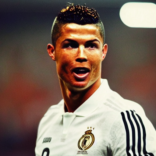 Stable Diffusion prompt: Ronaldo, win world cup champion, - PromptHero