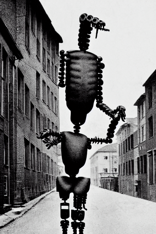 Stable Diffusion prompt: Full-length Humanoid, facing - PromptHero