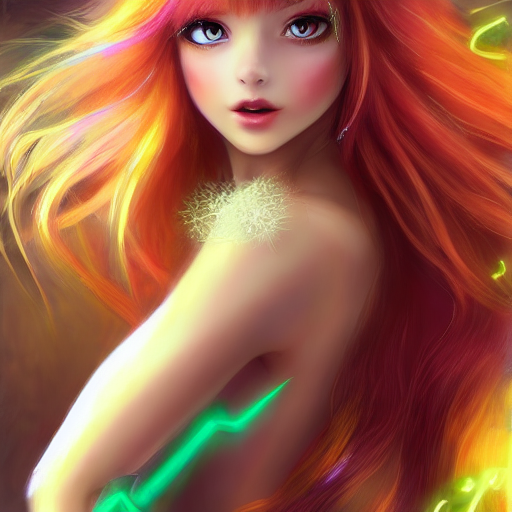 Poolsuite Diffusion prompt: Gorgeous fairy girl wearing - PromptHero