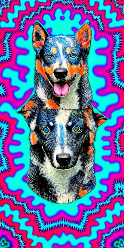 Stable Diffusion prompt: 12k, HD, Australian cattle dog, - PromptHero