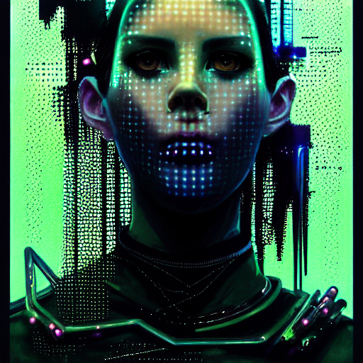 Stable Diffusion prompt: detailed portrait of Punk girl, - PromptHero