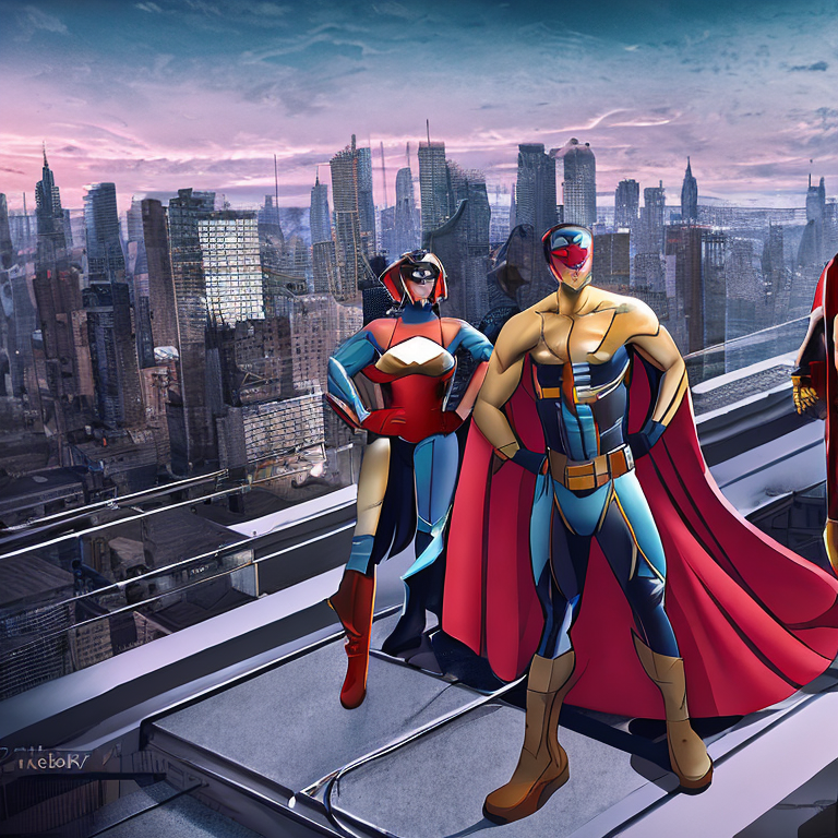 The Super Team • An AI Story