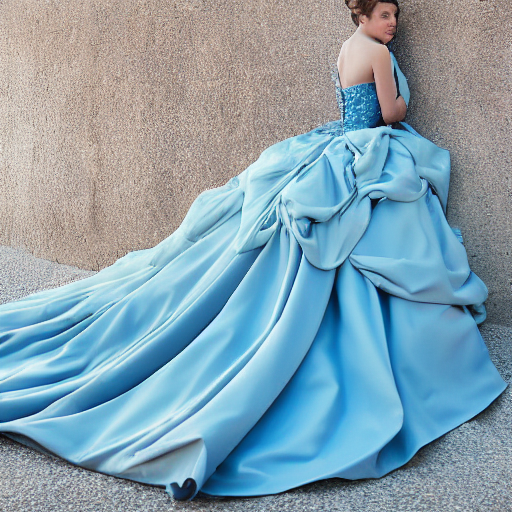 Stable Diffusion prompt: Portrait of princess belle, blue - PromptHero