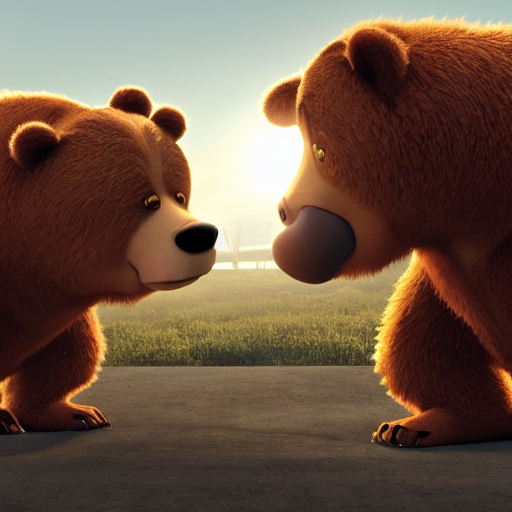 Stable Diffusion prompt: Pixar style bears, 4k, 8k, - PromptHero