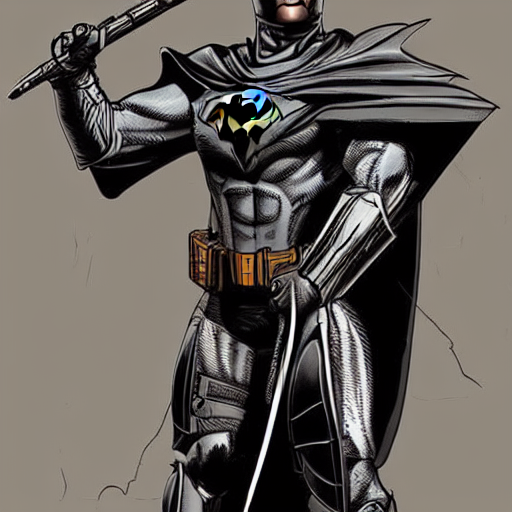 Stable Diffusion prompt: batman with medieval armor, - PromptHero