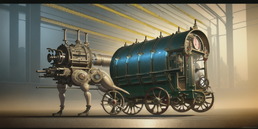 Anything prompt: photo of a ultra realistic time machine, - PromptHero