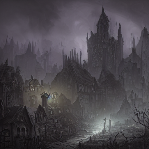 Arcane Diffusion prompt: Dark insane ruined gothic - PromptHero