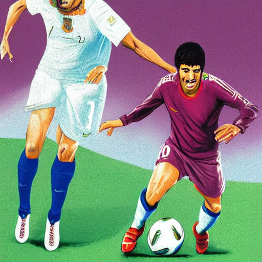 Luis Suarez Plays in the FIFA World Cup Qatar 2022 • An AI Story