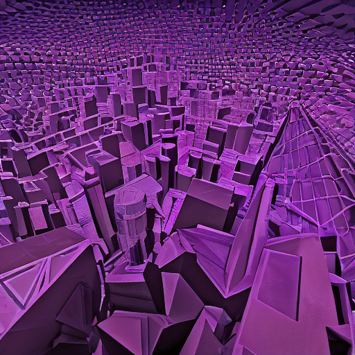 Stable Diffusion prompt: Purple, sense of science and - PromptHero