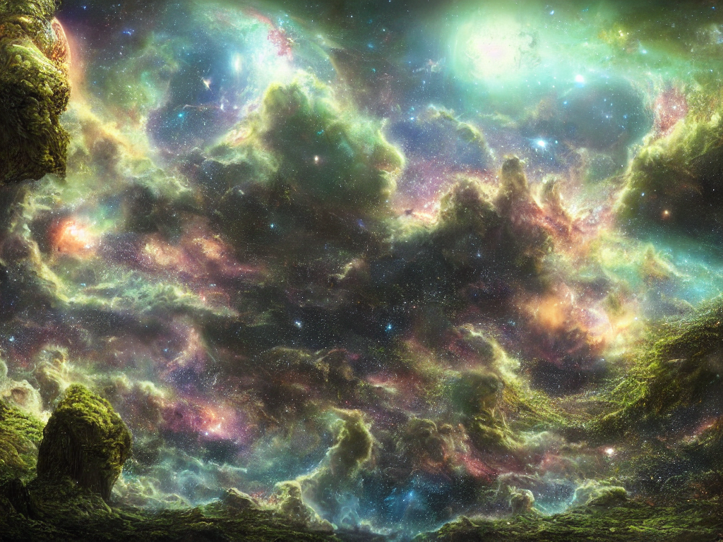 Stable Diffusion prompt: Andromeda Nebula, galaxies, high - PromptHero