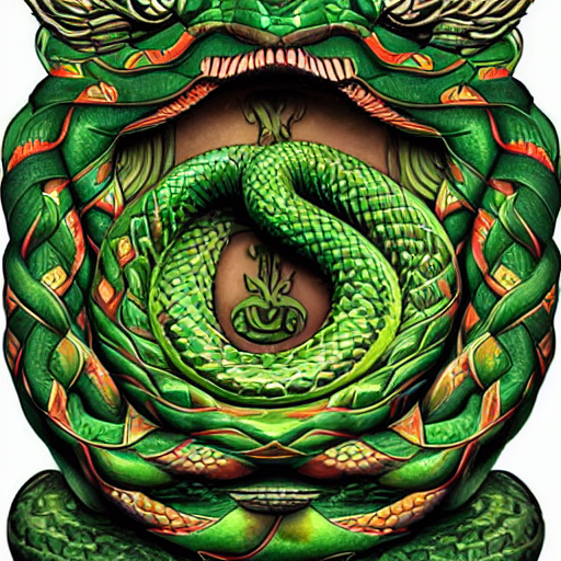 Stable Diffusion prompt: mythical snake, ascended - PromptHero