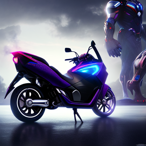Openjourney prompt: honda pcx matic, modification, black - PromptHero
