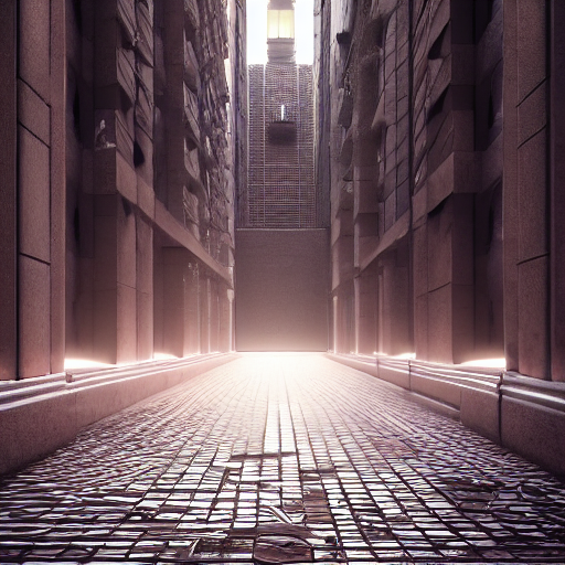 Stable Diffusion prompt: path, pathway, octane render, - PromptHero