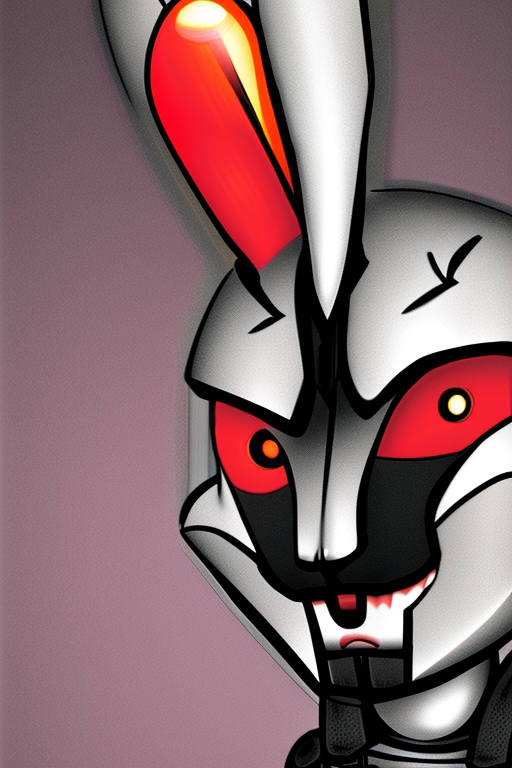Stable Diffusion prompt: portrait, terminator bunny, bugs - PromptHero
