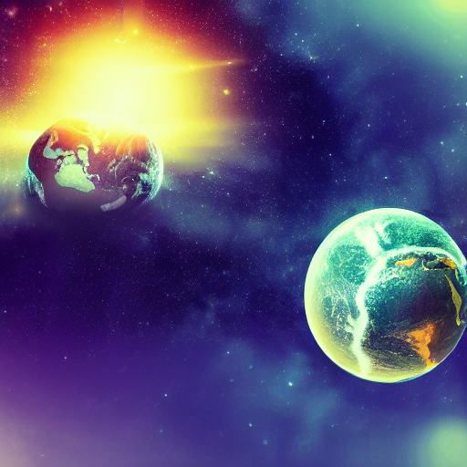 Stable Diffusion prompt: man,future,planet,light,space - PromptHero