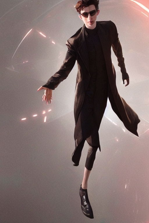 Stable Diffusion prompt: Timothee Chalamet in MATRIX - PromptHero