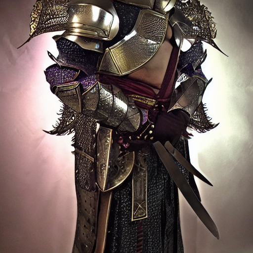 Stable Diffusion prompt: asian knight, intricate armor, - PromptHero