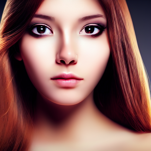 Stable Diffusion prompt: beautiful woman face, sunset on - PromptHero