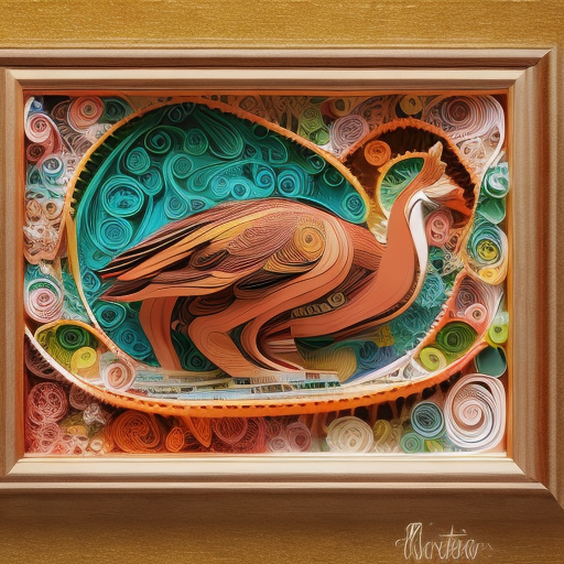 Openjourney prompt: paper quilling, paper cut art, paper - PromptHero