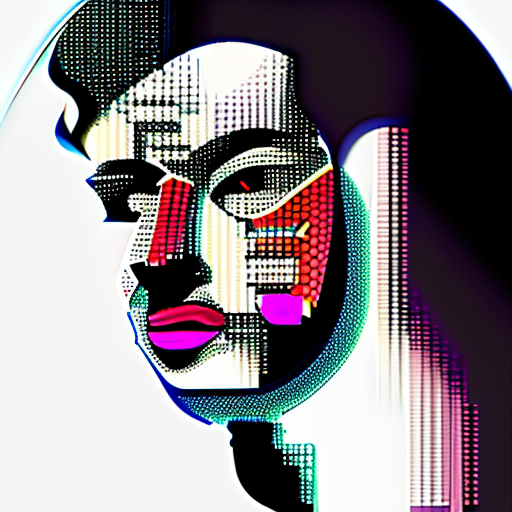 Stable Diffusion prompt: Neon Signs in Face Design | - PromptHero