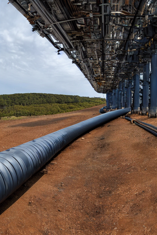 Stable Diffusion prompt: A panoramic view of two oil - PromptHero