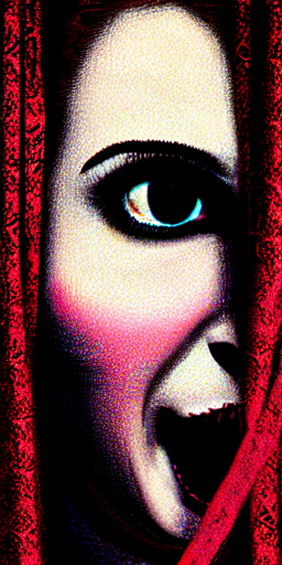 Stable Diffusion prompt: horror terror despair woman - PromptHero