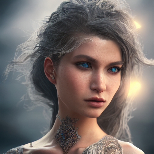 Stable Diffusion prompt: portrait of beautiful women with - PromptHero