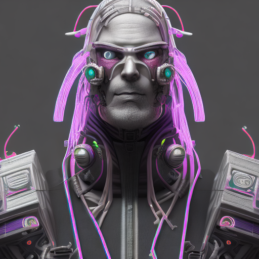 Openjourney prompt: portrait of a cyberpunk evil ninja - PromptHero