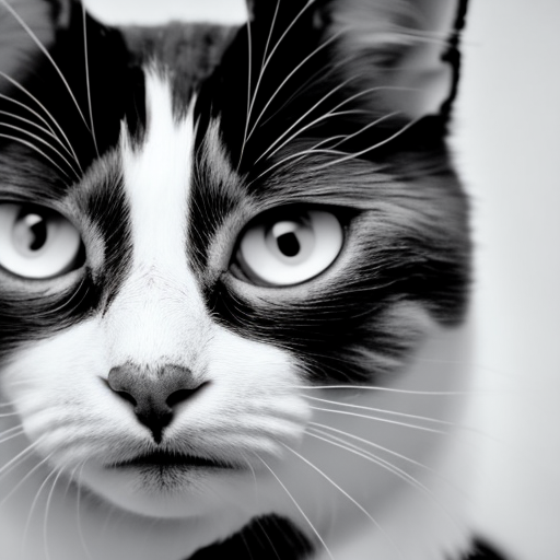 Openjourney prompt: close-up face of a calico cat, full - PromptHero