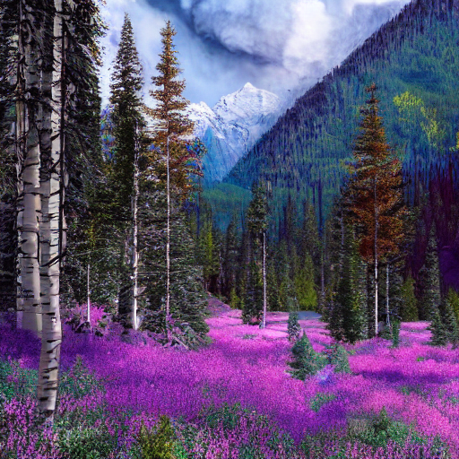 Stable Diffusion prompt: peaceful fantasy landscape, - PromptHero