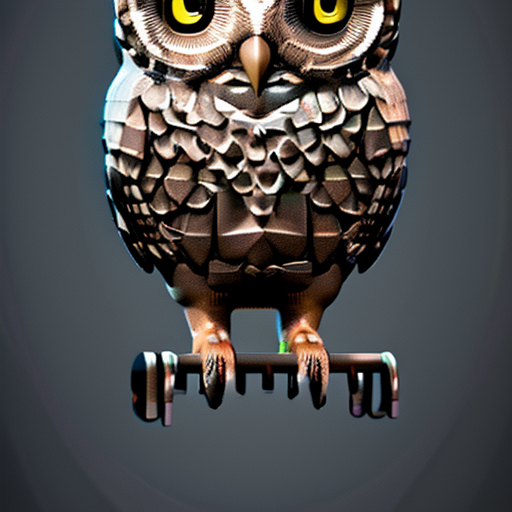 Stable Diffusion prompt: owl symbol, lots of details, - PromptHero