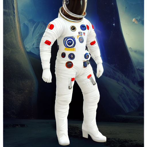 Stable Diffusion prompt: space suit with boots, - PromptHero