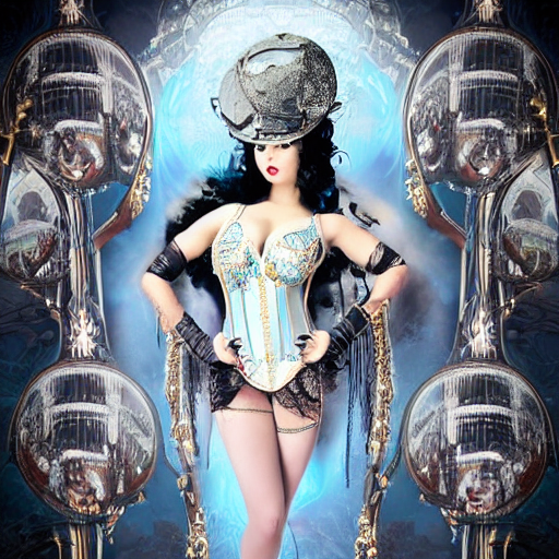 Stable Diffusion prompt: burlesque woman, beautiful, full - PromptHero