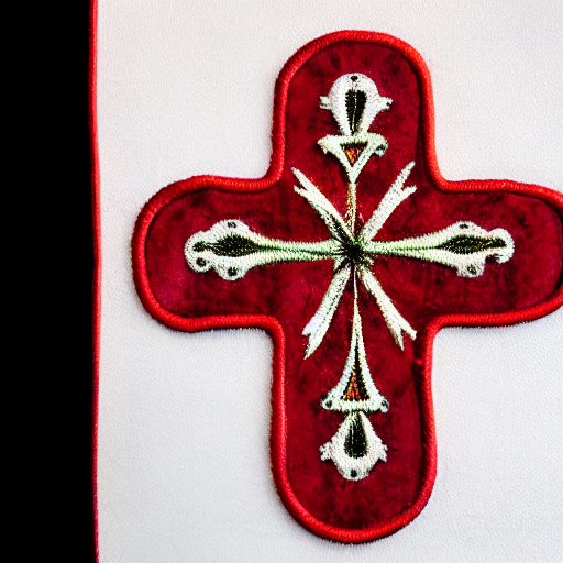 Stable Diffusion prompt: mokosh symbol embroidered with a - PromptHero