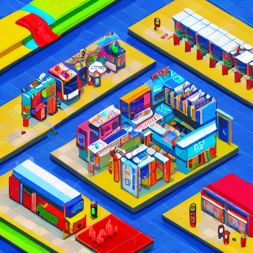 Stable Diffusion prompt: isometric panorama cutaway pixel - PromptHero