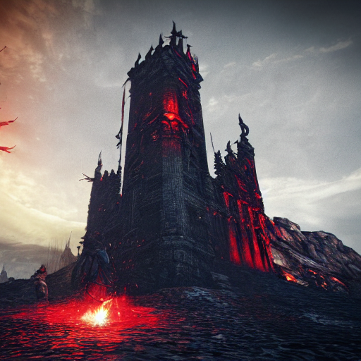 Stable Diffusion prompt: Dark Souls 3, first flame - PromptHero