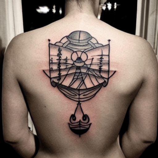 Stable Diffusion prompt: Tattoo Traditional , ass , under - PromptHero