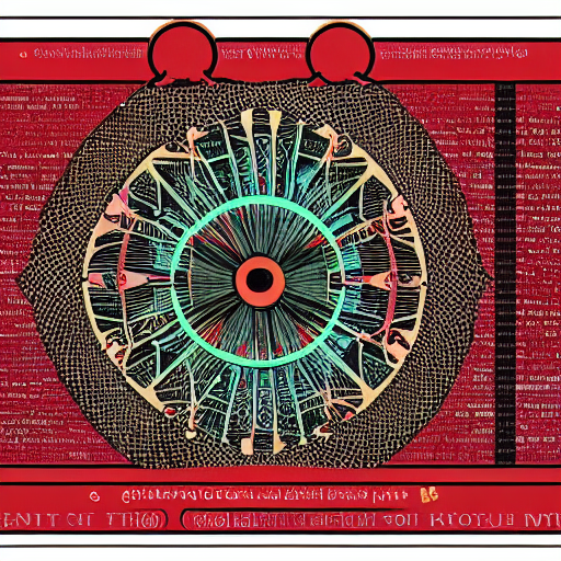 Stable Diffusion prompt: crimson infographic of the - PromptHero