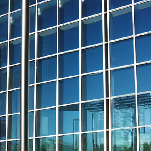 Stable Diffusion prompt: Glass curtain wall columns - PromptHero